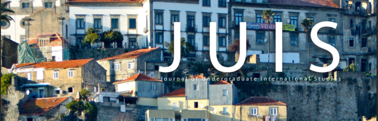 JUIS – Journal of Undergraduate International Studies – UW–Madison